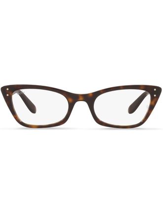 Ray-Ban lunettes de vue Lady Burbank - Marron