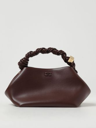 Ganni Sac &agrave; Main GANNI Femme couleur Cacao