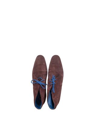 Tod's Suede Bi-Colour Lace-Ups Size 45.5