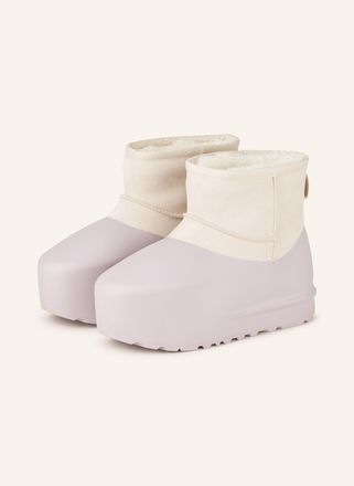 UGG Boots Classic Mini Pumped weiss
