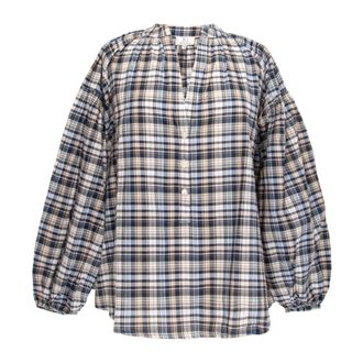 Woolrich Damen, Blusen & Hemden, Blau, LGr&ouml;&szlig;e