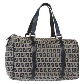 Fendi Pre-owned Canvas Handbag - - Pre-owned - Damen - Blau - ONE SIZE