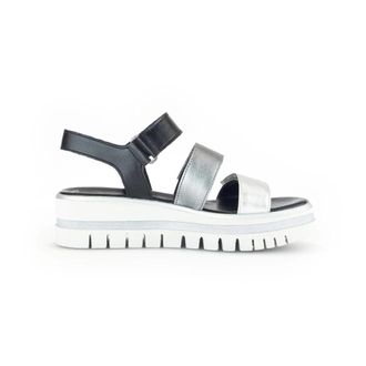 Gabor Ledermix-Sandalen - - Shoes - Damen - Mehrfarbig - 38 1/2 EU