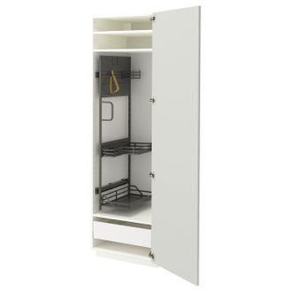 IKEA METOD / MAXIMERA Hochschrank mit Putzschrankeinr