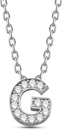 Dkeniz Dkeniz Anhänger mit Kette Buchstabe G 925/- Sterling Silber