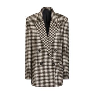 Brunello Cucinelli Zweireihiger Blazer - - Jackets - Damen - Mehrfarbig - 3XL