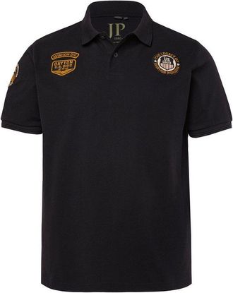 JP1880 Poloshirt Poloshirt Halbarm Piqu&eacute; Badges
