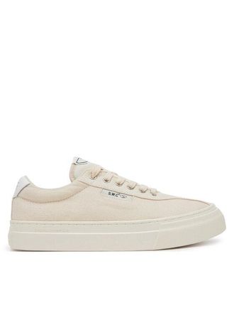 Stepney Workers Club Sneakers aus Stoff Dellow 02 Cup Canvas YA21102 Écru