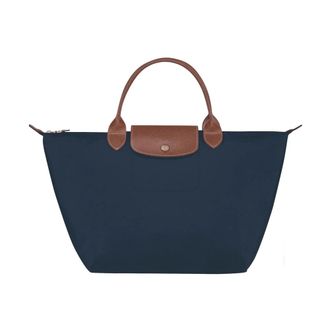 Longchamp Femme, Sacs, Bleu, Taille: ONE Size Le Pliage Original Tote