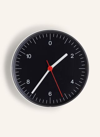 HAY Wanduhr schwarz