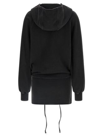 The Attico Womens Black Cotton Short Dress