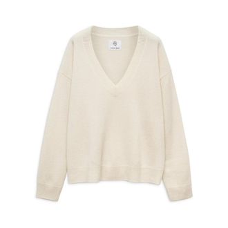 Anine Bing Femme, Pulls, Beige, Taille: 40 FR Pulls Cr&egrave;me &agrave; Capuche pour Femmes