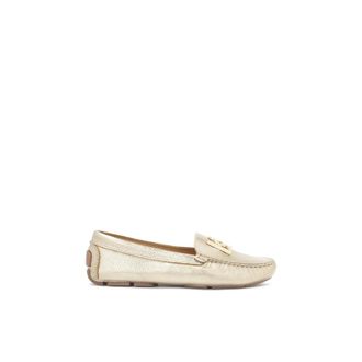Kazar Goldene Mokassins auf einer bequemen Sohle - - Shoes - Damen - Gelb - 37 EU