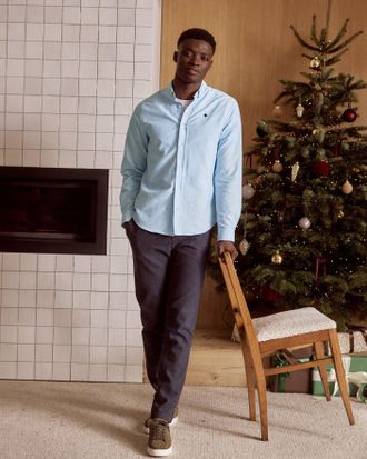 Faguo Chemise bleu clair