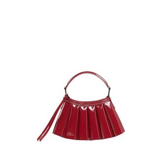 Lacoste Mini sac &agrave; main Lenglen en cuir verni