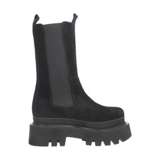 Yellow Bottes Chelsea &eacute;lastiques - Femme - Chaussures - Noir - Taille: 39 EU