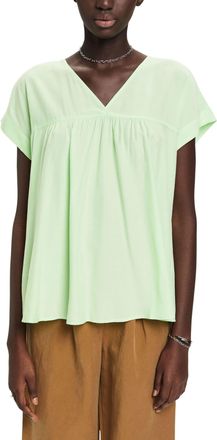 Esprit Damen 033ee1f308 Bluse, 320/Citrus Green, M
