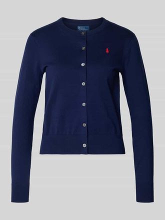 Polo Ralph Lauren Regular Fit Strickjacke aus Baumwoll-Mix