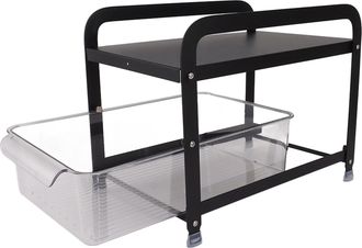 Generic Tassenaufbewahrungsregal, Robustes Eisen, Multifunktionales Tassenaufbewahrungs-Organizer-Rack f&uuml;r Wasserbecher f&uuml;r das B&uuml;ro ( 11)