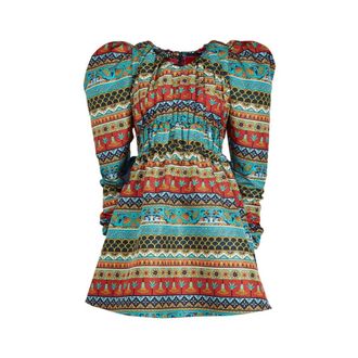 La DoubleJ Biennale Mini Kleid - - Dresses - Damen - Gr&uuml;n - S