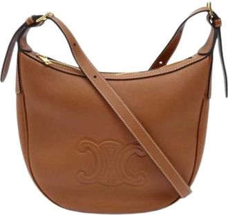 Celine unisex, Pre-owned, Brun, Taille: ONE Size Sac bandouli&egrave;re vintage Pre-owned