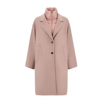 Herno Mantel mit Nylon Ultralight - - Coats - Damen - Rosa - M