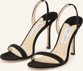 Jimmy Choo London Sandaletten Jenn 100 schwarz