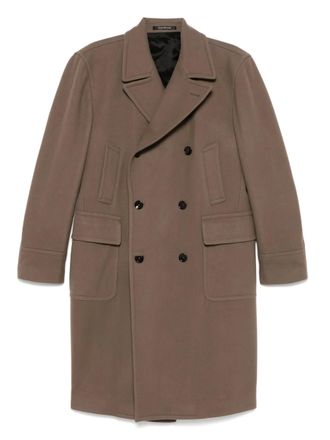 Tagliatore manteau à boutonnière croisée - Marron