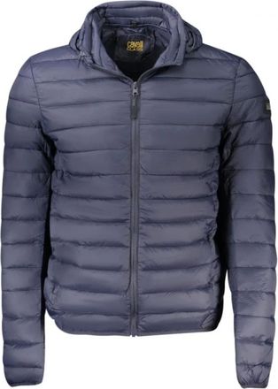 Cavalli Homme, Vestes, Bleu, Taille: 2XL Gilet Matelass&eacute; Rembourr&eacute;