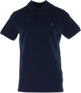 Timberland Homme, Tops, Bleu, Taille: XL Polo &agrave; Manches Courtes