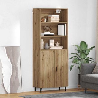 vidaXL vidaXL Haut Armoire Ch&ecirc;ne artisanal 69,5 x 34 x 180 cm