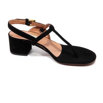 L'autre Chose Wildlederschuh f&uuml;r Frauen - - Shoes - Damen - Schwarzk - 35 EU