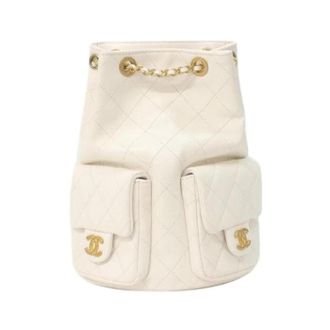 Chanel Pre-owned Rucksack - - Pre-owned - Damen - Wei&szlig; - ONE SIZE