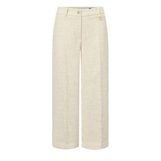 Joop Klassische Straight Hose - - Trousers - Damen - Wei&szlig; - L