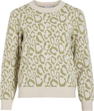 Vila Viril L/S Jacquard Knit Top/1