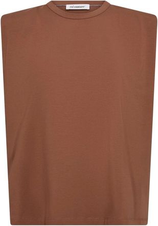 Co'Couture Femme, Tops, Brun, Taille: 36 FR D&eacute;bardeurs