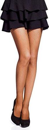Romartex Collants résille pour femme de, 12 couleurs, tailles S-XL, S, marron foncé