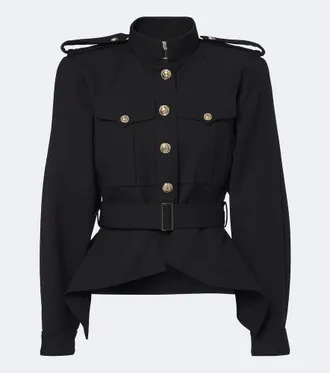 Balmain Jacke aus Wolle