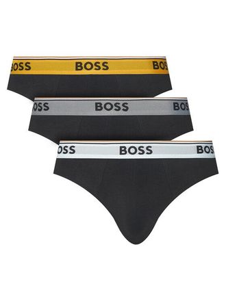 HUGO BOSS Slips-Set Brief 3P Power 50554683 Schwarz