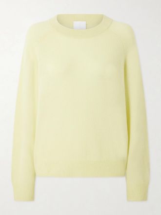 Allude Kaschmirpullover - Gelb