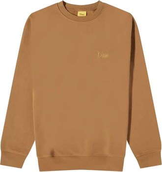 Dime Sweatshirt mit Logo-Stickerei - Braun