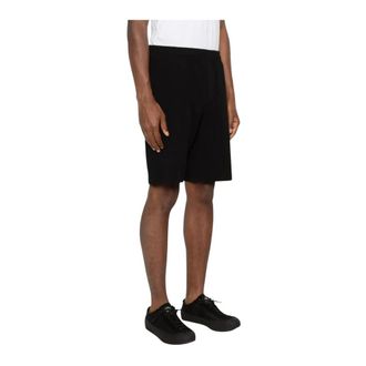 Karl Lagerfeld T-shirt &agrave; logo imprim&eacute; int&eacute;gral - Homme - Shorts - Noir - Taille: S
