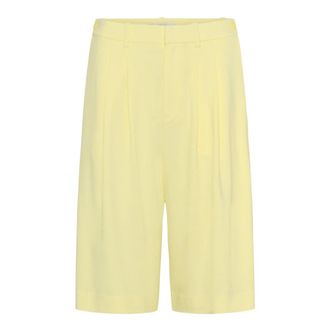 Gestuz Lange Shorts - - Shorts - Damen - Gelb - XS