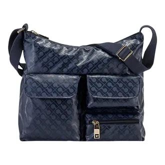 Gherardini Sac bandouli&egrave;re moyen - Femme - Sacs - Bleu - Taille: ONE Size