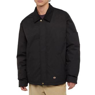 Dickies Homme, Vestes, Noir, Taille: XL Manteaux Noirs pour Hommes