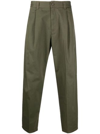 Diesel pantalon P-Aurthur &agrave; coupe fusel&eacute;e - Vert