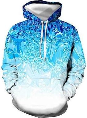 Keephen Sweat &agrave; Capuche &agrave; Impression 3D pour Homme Tops Sweatshirt &agrave; Capuche &agrave; la Mode pour Homme Veste Outwear pour Adulte Jeune