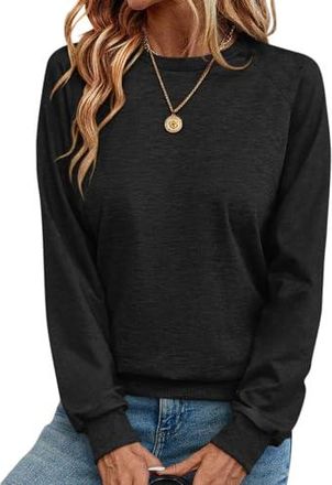 Generic Pull Femme Chic Et Elegant Molletonn&eacute; Oversize Pulls Sport Confortable Sweats L&eacute;ger-&Egrave;re Slim Fit Sweater Classique Respirant-E Sweatshirt Running Eleg