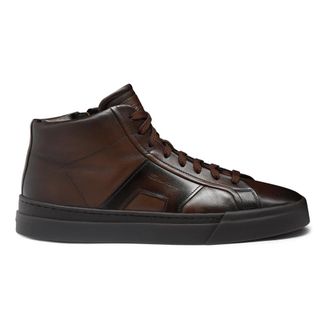 Santoni Double Buckle Sneaker - - Shoes - Herren - Braun - 39 EU