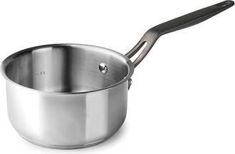 Lacor Lacor - 47220 - Origin Gerader Kochtopf, Edelstahl 18/10, Edelstahlgriff mit PVD-Beschichtung, Kennzeichnung des Innenvolumens, Induktionsgeeignet, Sp